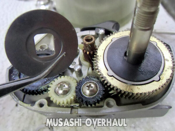 メンテナンス日記#1127：ダイワ TD-Z 103HL ドラグ滑り解消 分解＆洗浄