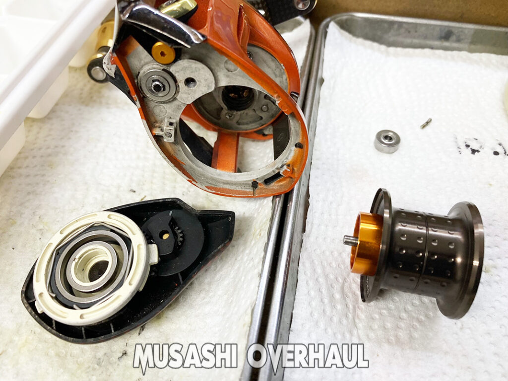 メンテナンス日記#1154：ダイワ スティーズ 103H メカニカルブレーキ故障 分解＆洗浄