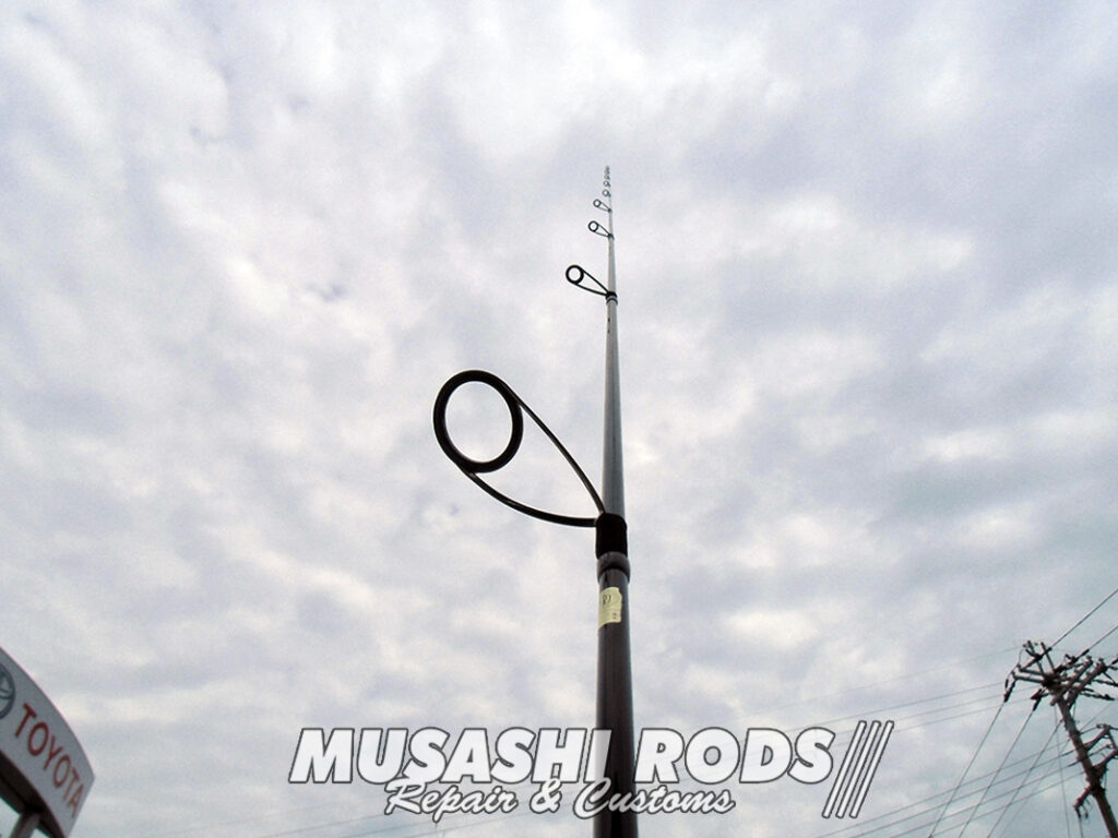 ダイワ ハートランドZ 6101MLFS-SV 冴掛 SAEGAKE ガイド載せ替えカスタム (ロッドカスタム日記 #145)