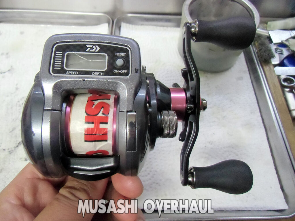 メンテナンス日記#1265：ダイワ 13 紅牙 ICS103 酷い塩錆び