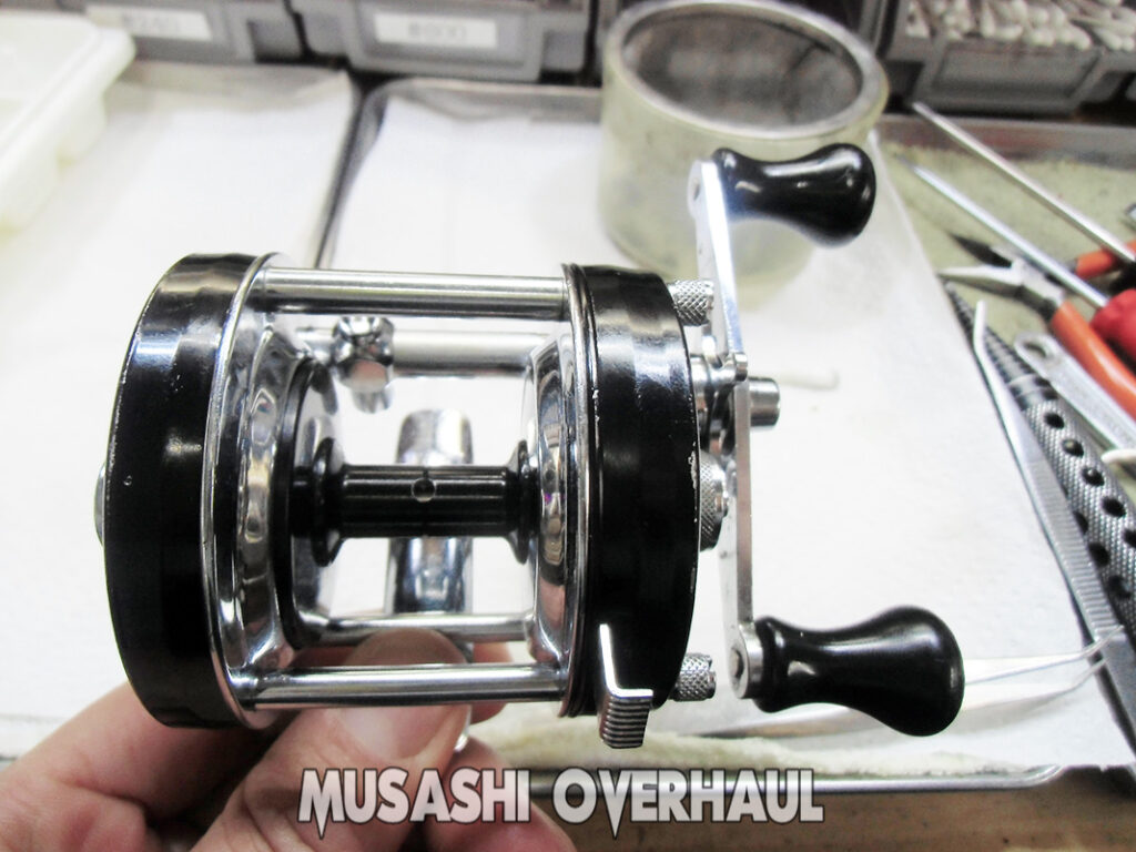 メンテナンス日記#1389：アブ ガルシア アンバサダー 5000C 重い巻き感 ベアリング交換