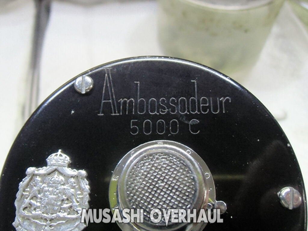 メンテナンス日記#1389：アブ ガルシア アンバサダー 5000C 重い巻き感 ベアリング交換